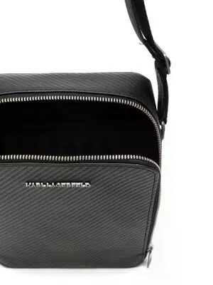 Karl Lagerfeld Logo Messenger Bag