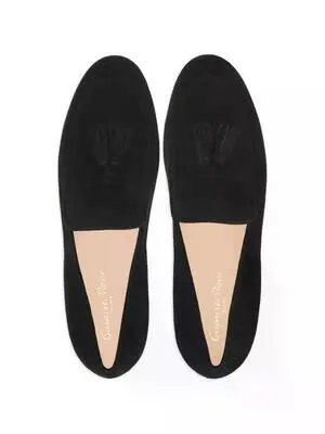 GIANVITO ROSSI Tassel-detail Loafers - Black