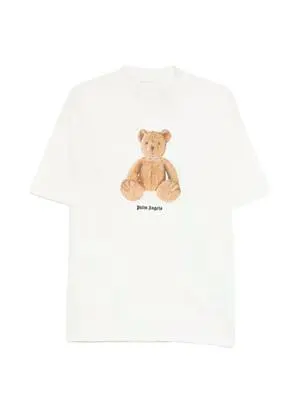 Palm Angels Bear-print T-shirt - Neutrals