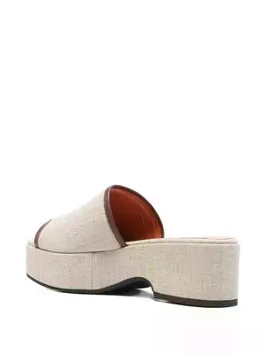 CAREL Adri Platform Sandals - Neutrals