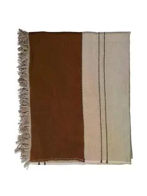 Libeco Foundry Stripe-detail Throw