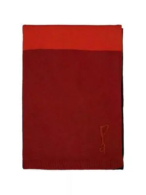 PAULA Striped Blanket - Red