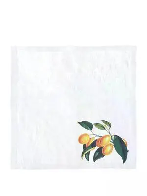 LINORICCI Citrus-print Napkins