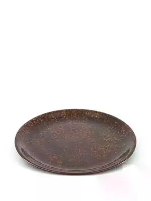 HOUSE OF CAPRICORN Tartaruga Ceramic Plate - Brown