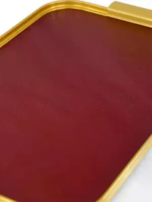 KAYMET Diamond Handled Tray