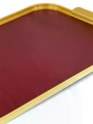 KAYMET Diamond Handled Tray