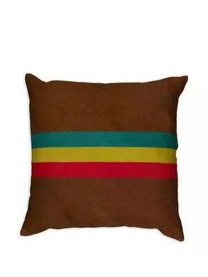 LIBECO Manitobba Striped Pillow Cover - Brown