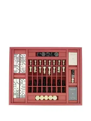 HECTOR SAXE Striped-detail Multi-game Box