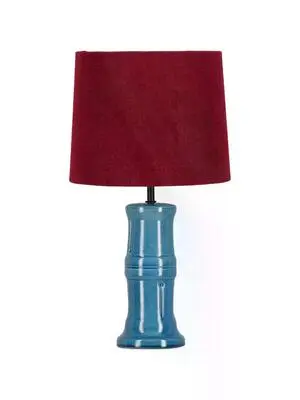HOUSE OF CAPRICORN Luso Ceramic Lamp Base - Blue