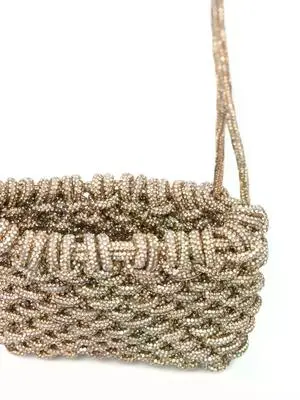 HIBOURAMA Mini Penelope Shoulder Bag - Gold