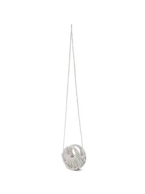 HIBOURAMA Mini Jaya Crossbody Bag - Silver