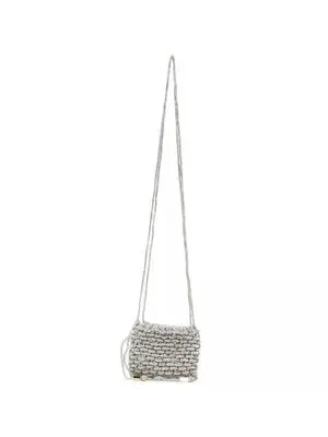 HIBOURAMA Mini Penelope Shoulder Bag - Silver