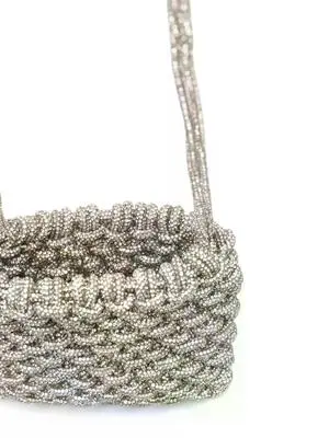 HIBOURAMA Mini Penelope Shoulder Bag - Silver