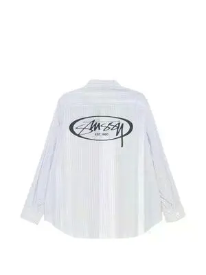 StÜssy Striped Shirt - White