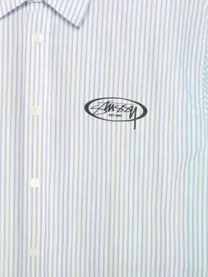 StÜssy Striped Shirt - White