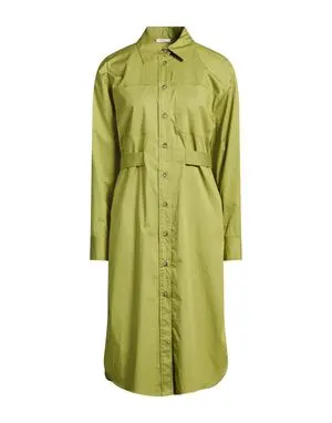 Peserico Cotton Elastane Midi Shirt Dress