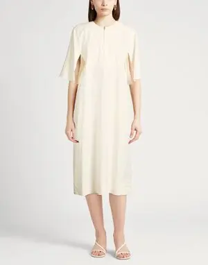 Peserico Midi Dress Cotton Blend