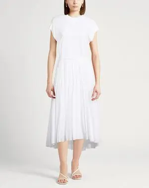 Peserico Cotton And Polyamide Midi Dress