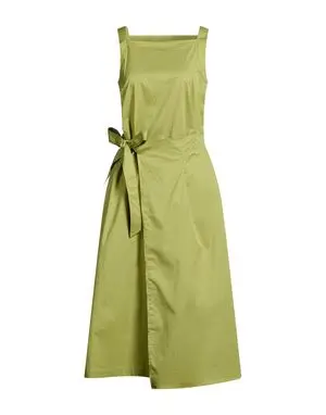 Peserico Pescerico Midi Wrap Dress In Cotton Elastane