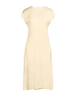Peserico Midi Dress Pastel Viscose - Yellow