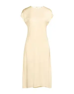 Peserico Midi Dress Pastel Viscose - Yellow