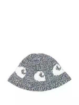 Carhartt Work In Progress Logo-detail Bucket Hat - Blue