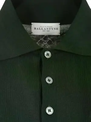 BALLANTYNE Buttoned Polo Shirt - Green