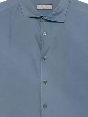 Canali Button Shirt - Blue