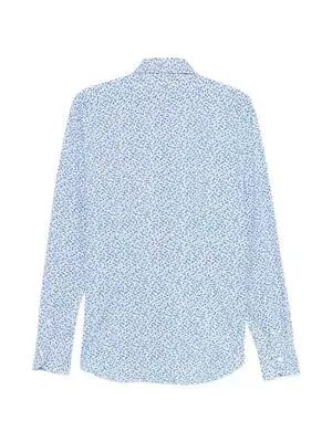 ORIAN Patterned Shirt - Blue