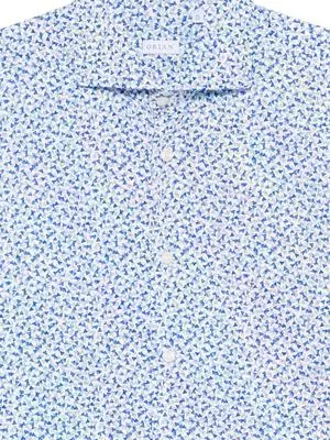 ORIAN Patterned Shirt - Blue