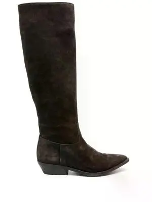 Officine Creative Noelie Dd 104 Suede Boots - Brown