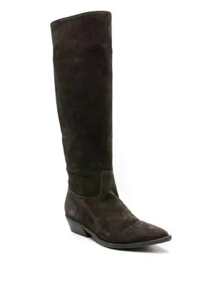 Officine Creative Noelie Dd 104 Suede Boots - Brown