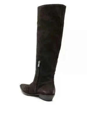 Officine Creative Noelie Dd 104 Suede Boots - Brown