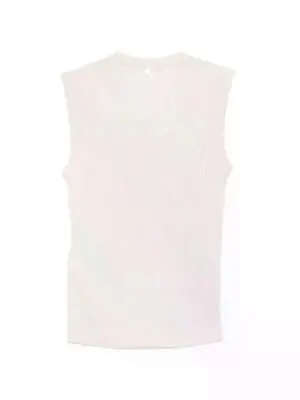 Liu Jo Ribbed Sleeveless Top