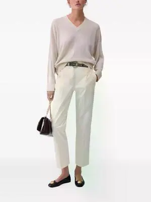 Liu Jo Long-sleeve V-neck Sweater