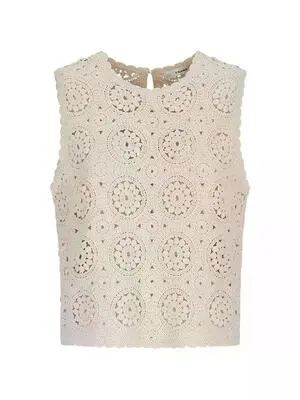 FRAME Crochet Tank - Neutrals