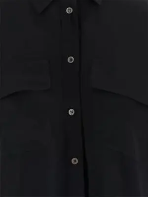 F.IT Chest-pocket Shirt - Black