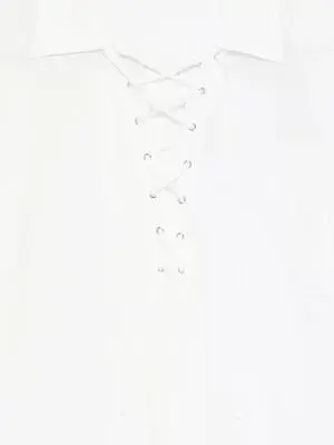 Barbara Bui Lace-up Blouse