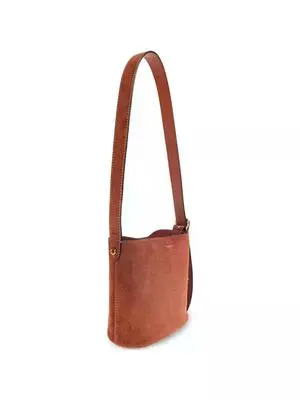 COACH Bleecker Leather Bucket Bag - Brown