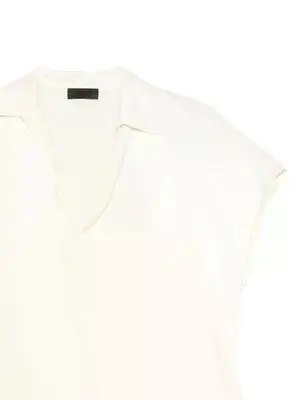 Liu Jo V-neck Top - Neutrals