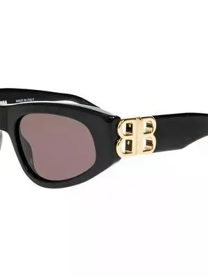 Balenciaga Dynasty D-frame Sunglasses - Black