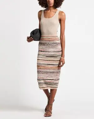Missoni Midi Skirt In Multicolor Knit