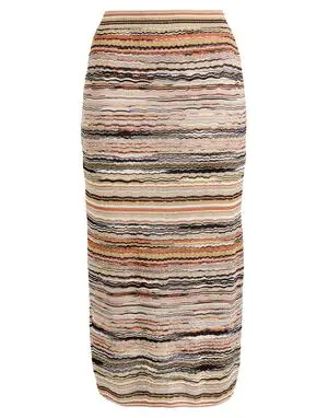 Missoni Midi Skirt In Multicolor Knit