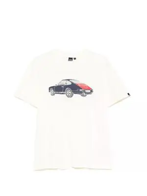 Deus Ex Machina Emporium Niner Car-graphic T-shirt - Neutrals