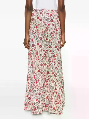 Antik Batik Annie Floral Maxi Skirt