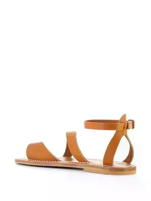 K.JACQUES Hecatea Leather Sandals - Brown