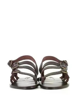 K.JACQUES Aldwin Strappy Sandals - Brown