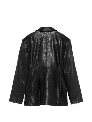 WON HUNDRED Florina Leather Blazer