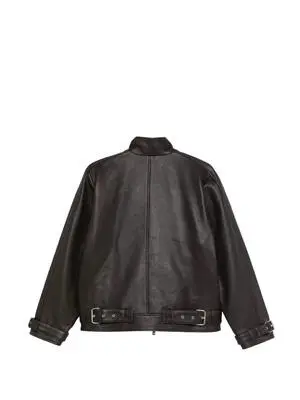 WON HUNDRED Linea Leather Jacket