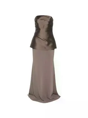 Solace London Allia Strapless Maxi Dress